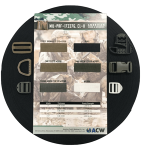 Military Products | Leading American Cord and Webbing Manufacturers in USA